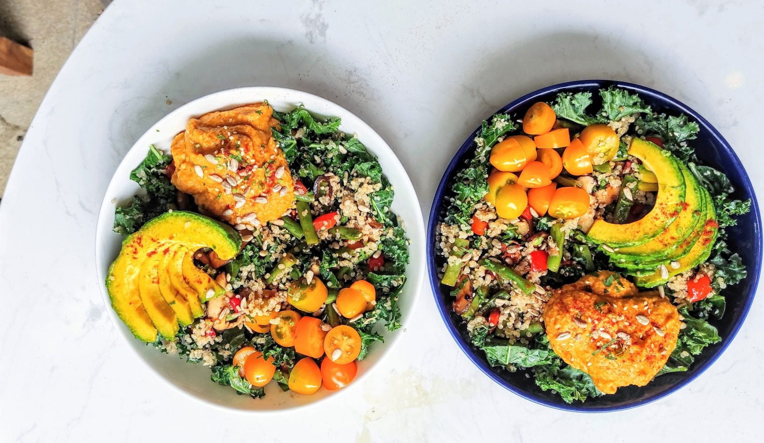 SNAS 1 - The Hummus forest bowl - Salad Hummus nhiệt đới - Santorino