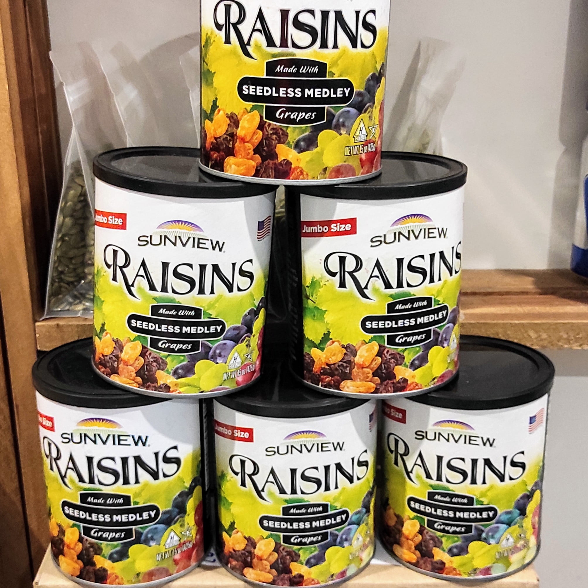 Nho Mỹ Nhập Khẩu Raisin - Sunview Seedless Raisins 425g - Santorino